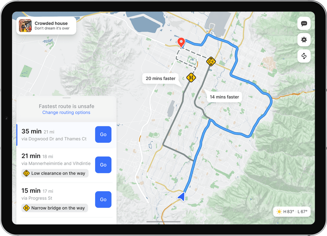 Improve Driver Safety with Route Notifications - Mapbox Blog